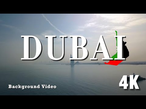 DUBAI 4k Magical Ground 2160p Beautiful CITY Animated Wallpaper Background video 2160p