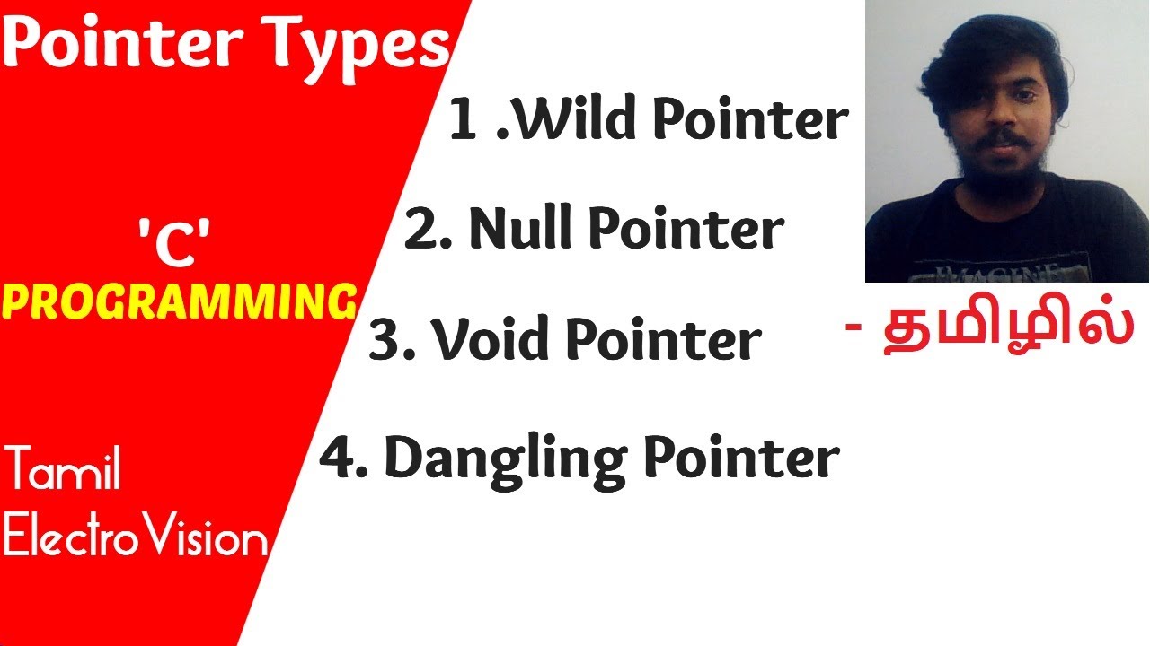Pointer Types | Wild, Null, Void and Dangling Pointer | Electro Vision