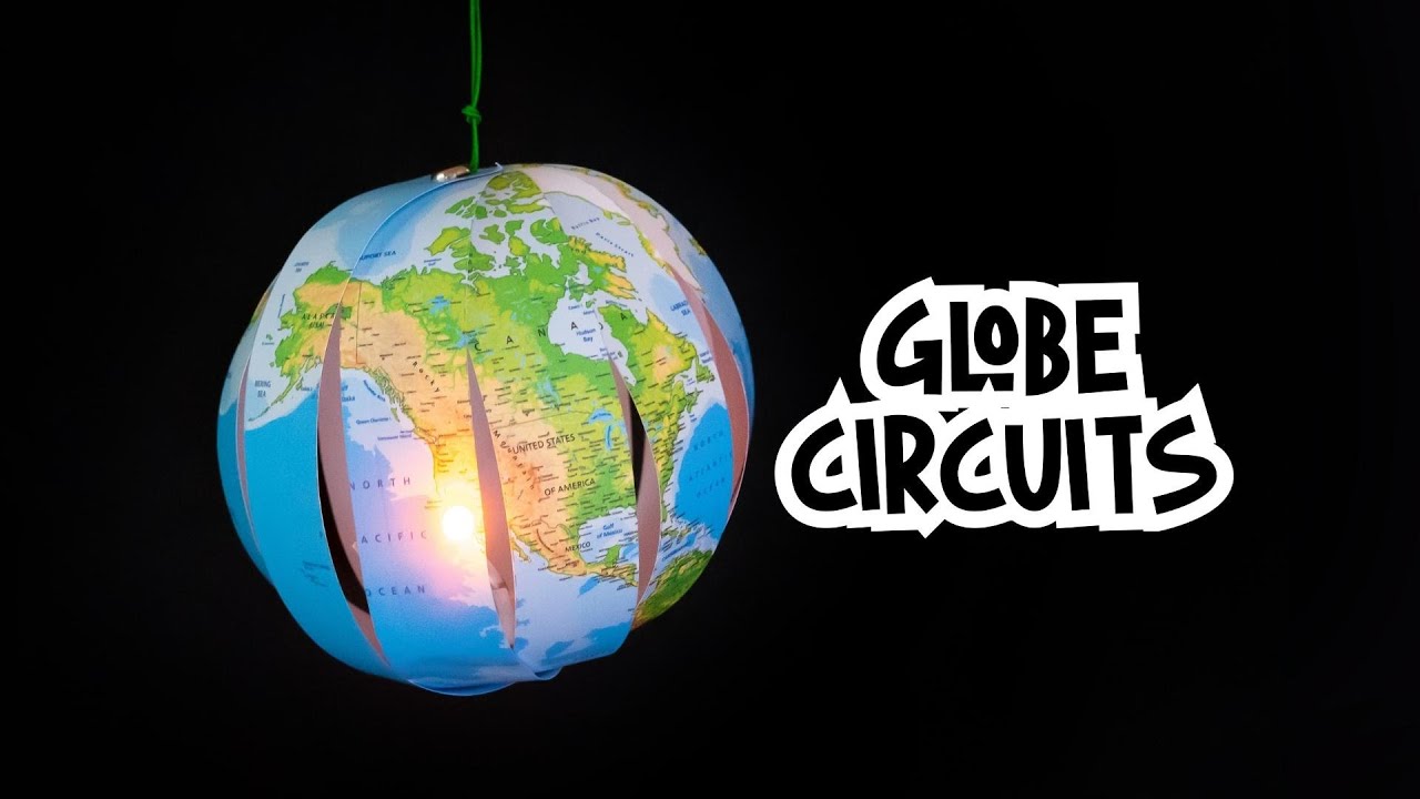 Globe Paper Circuits