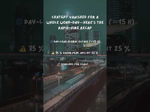 ChatGPT Blackout: 30-Second Breakdown
