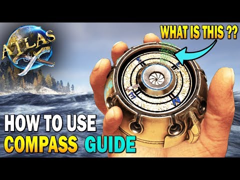 Atlas How To Use The Compass?! Atlas Early Access Gameplay