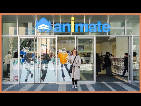 Visiting the World's Largest Anime Store at Animate Ikebukuro in Japan