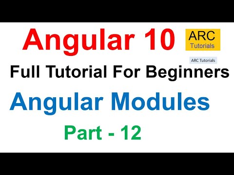 Learn Angular 10 Tutorial 12 Modules | Angular 10 Tutorial For Beginners - Mind Luster