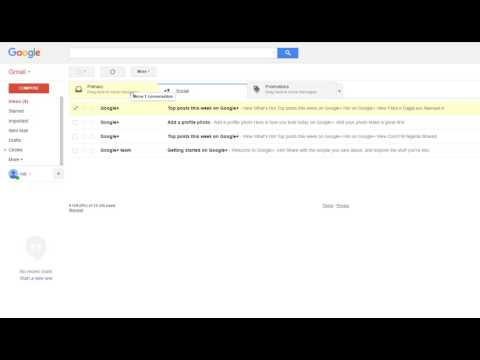 Move emails from Gmail spam foulder to Primary inbox