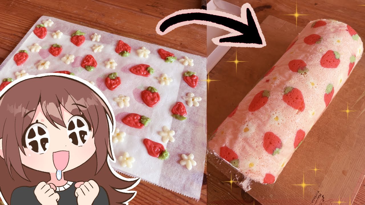 I Tried Making a Deco Roll Cake!