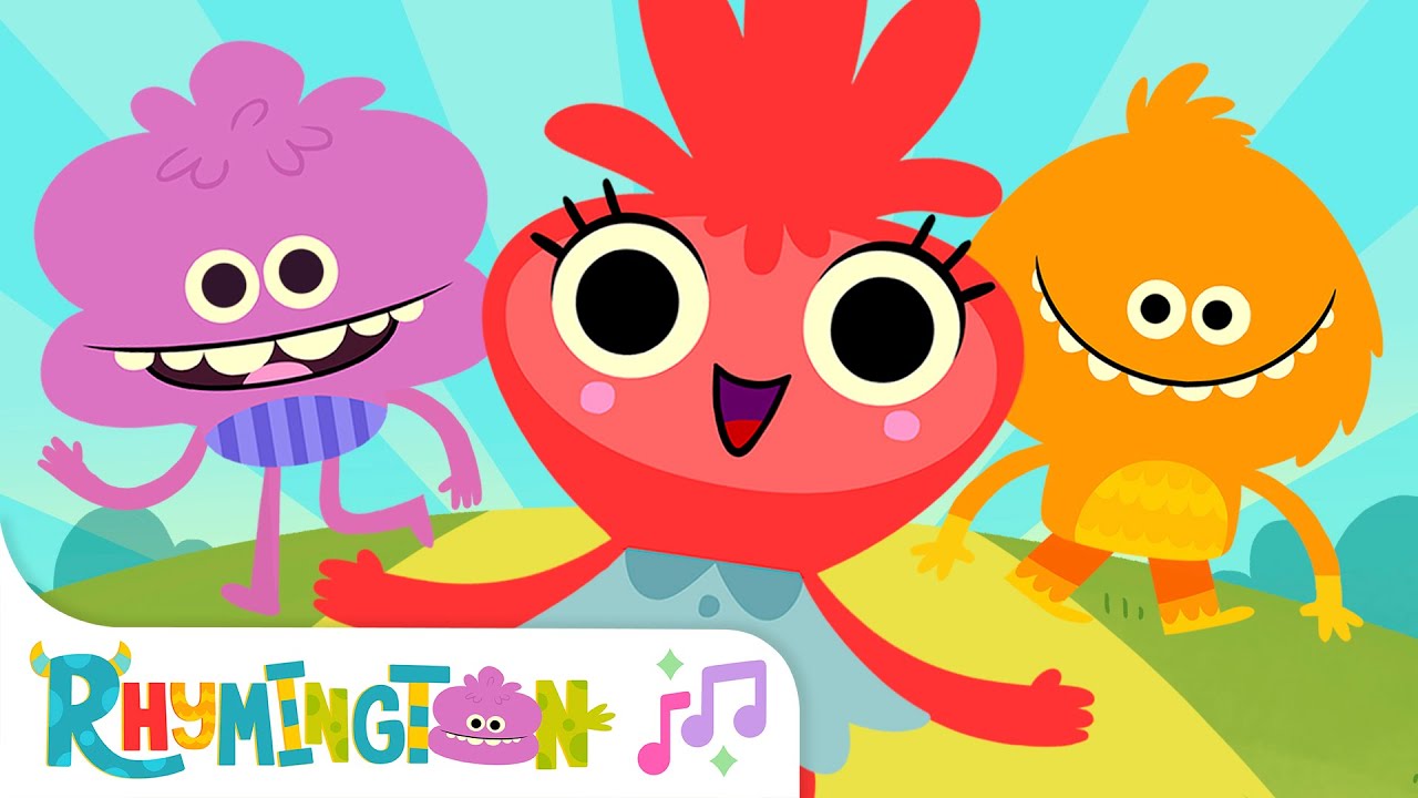 Let's Go For A Walk Outside | Kids Song | Rhymington Square