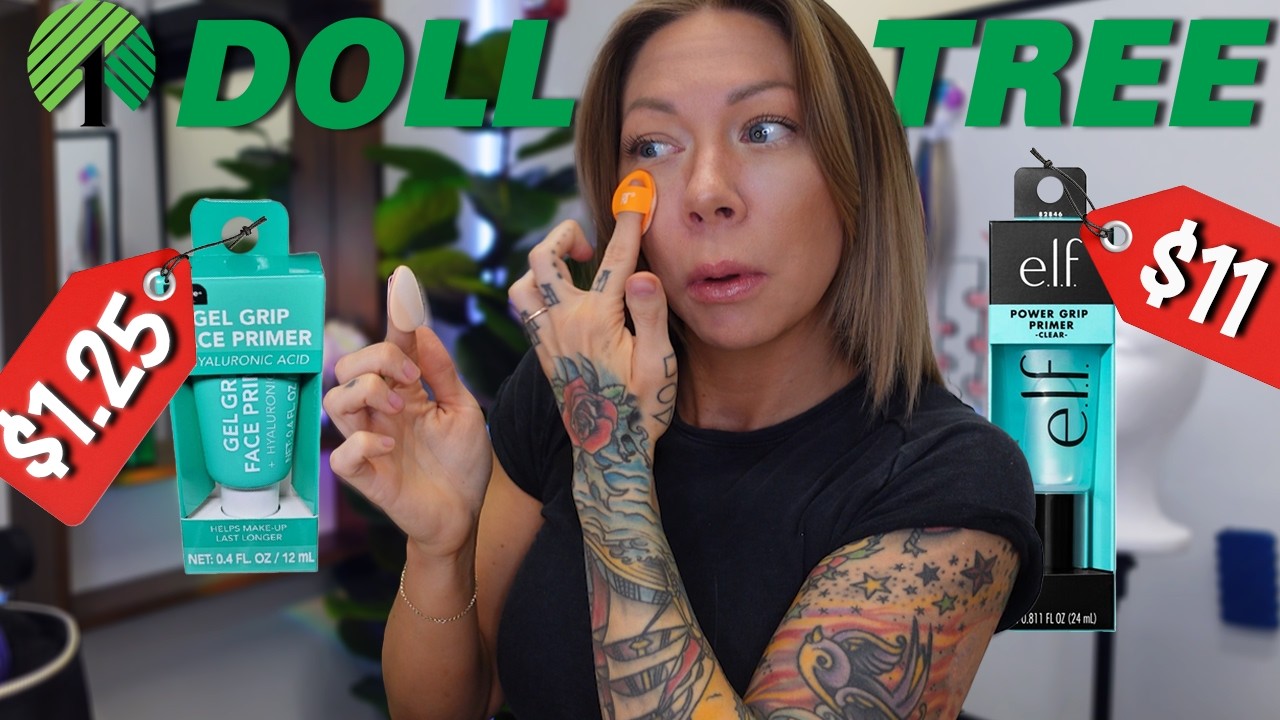 testing new DOLLAR TREE beauty dupes/lookalikes!