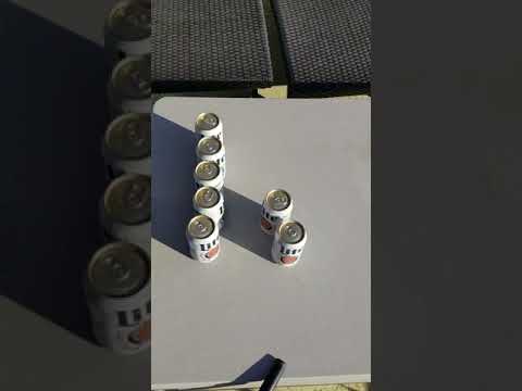 Spell Beer Fest With Beer Cans Hyper Lapse #Shorts