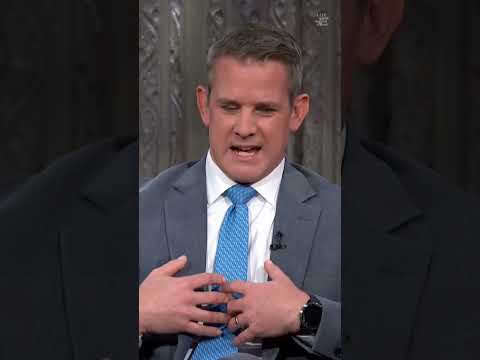 “I don’t know what my party believes anymore,” Former Rep. Adam Kinzinger tells #Colbert. #Shorts