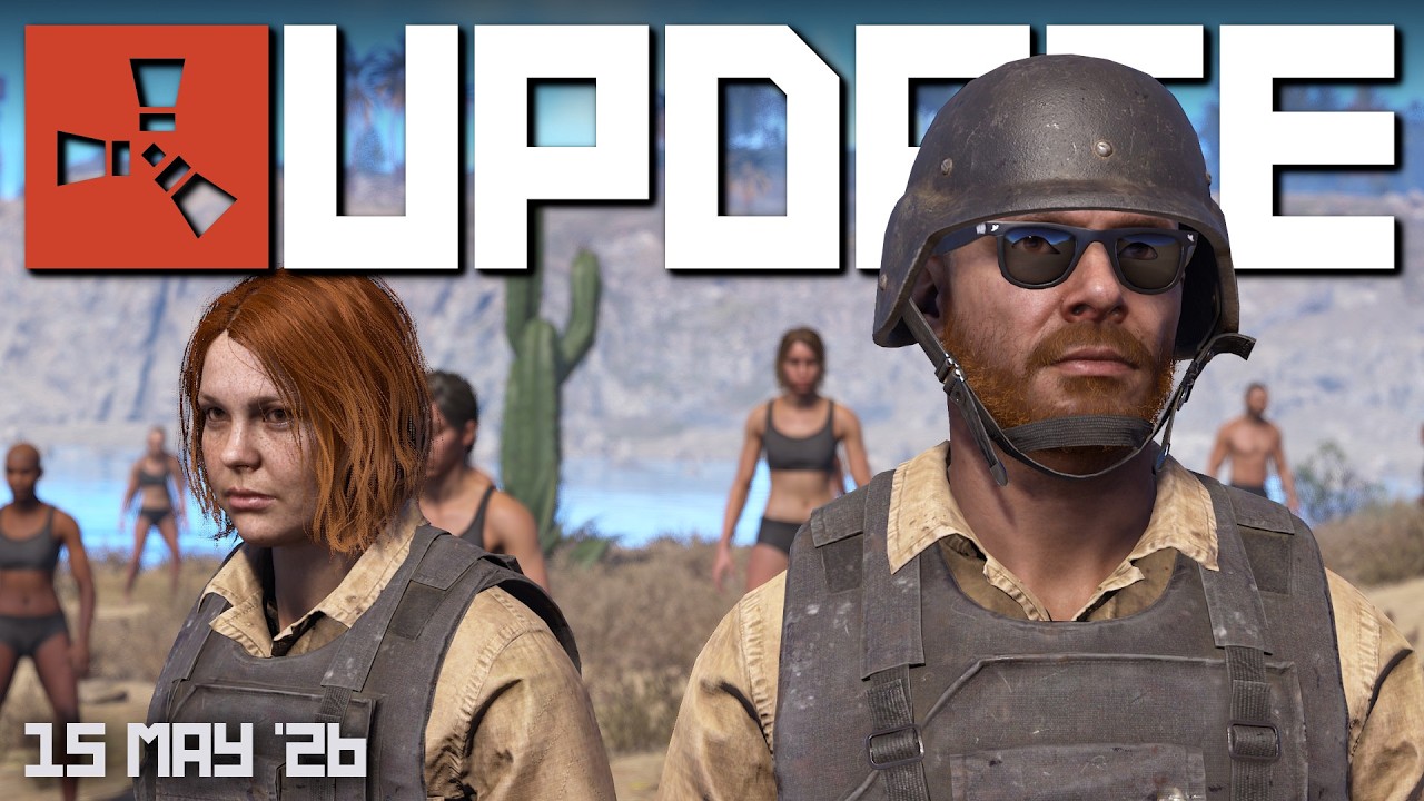 New player models, Ballistic armour, BDU, Hackweek | Rust Update 15th May 2026