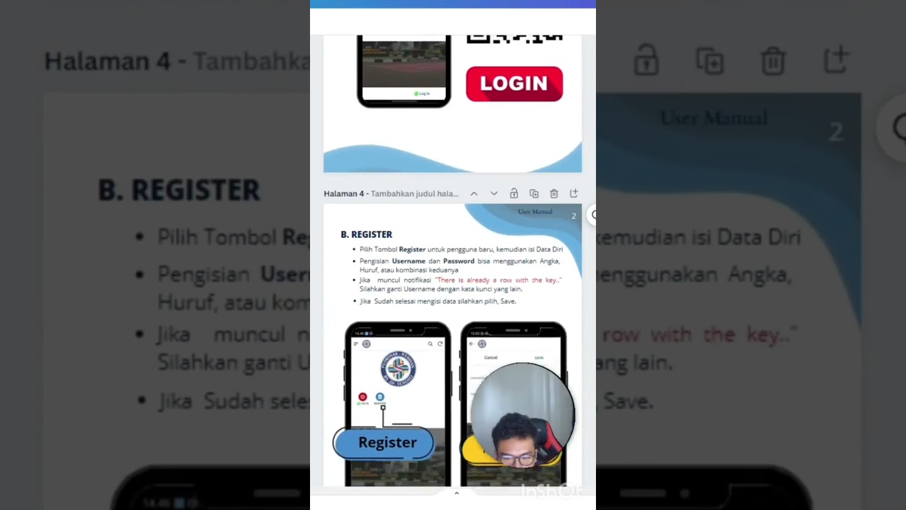 Log Book | User Manual #appsheet