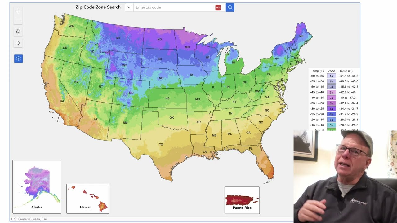 The NEW USDA Plant Hardiness Zone Map updated