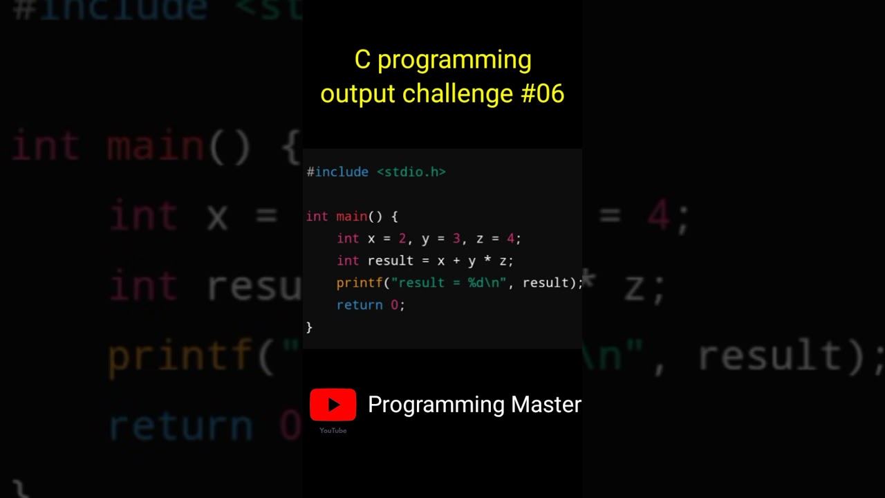 c programming exercises 6#cprogramming #coding #programing #learncoding #programmingtutorial #shorts