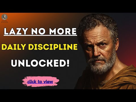 From Lazy to Laser Focused Daily Discipline Blueprint