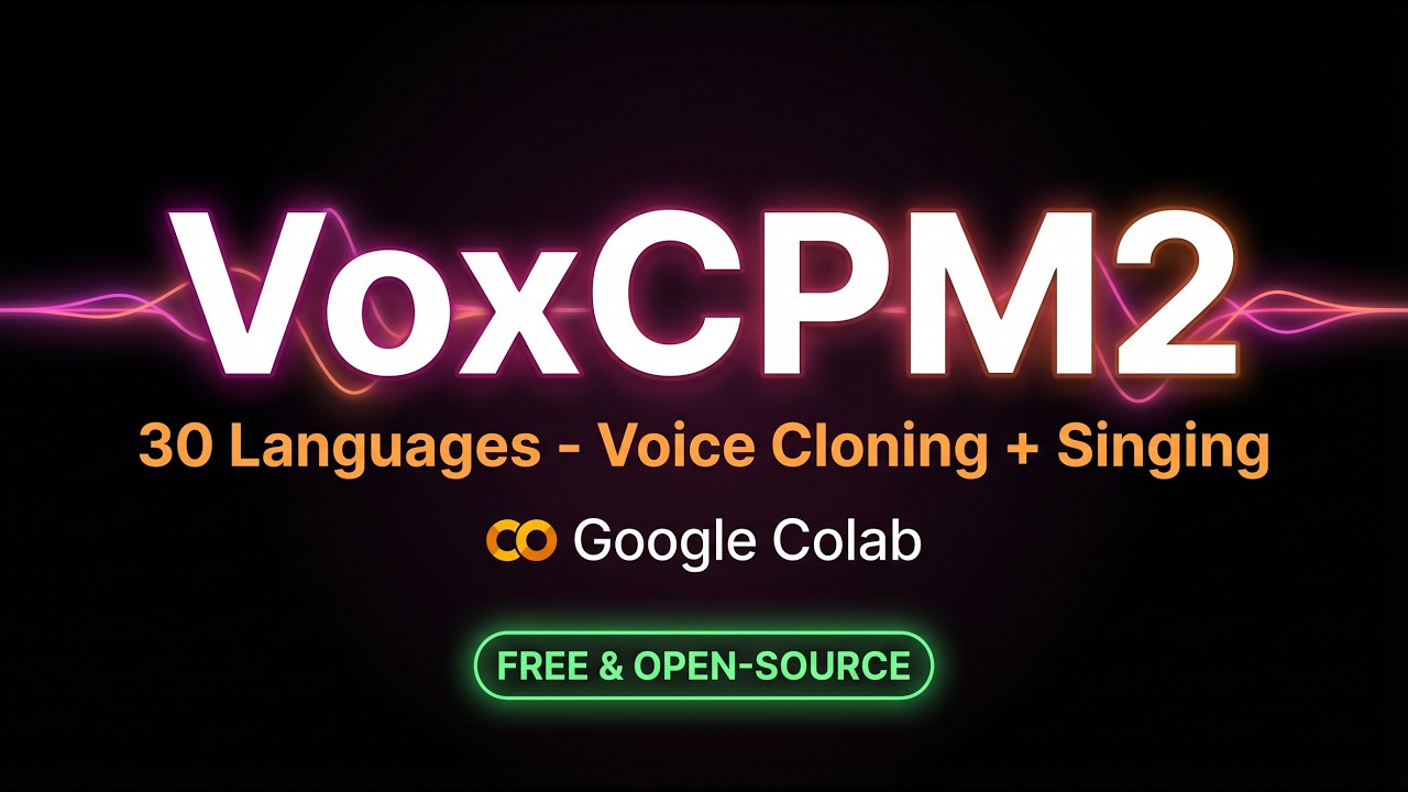 This Open-Source TTS Turns Any Voice Into Full Song