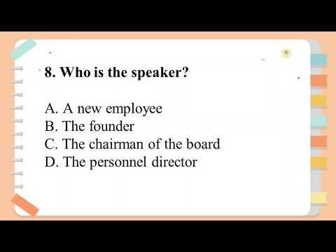 Full Listening Test 1 B1,B2, C1 VSTEP Audio + Answer + Script