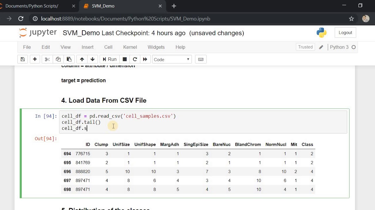 Support Vector Machine - SVM - Classification Implementation for Beginners (using python) - Detailed