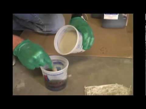 Polyurea concrete repair material Spall TX2