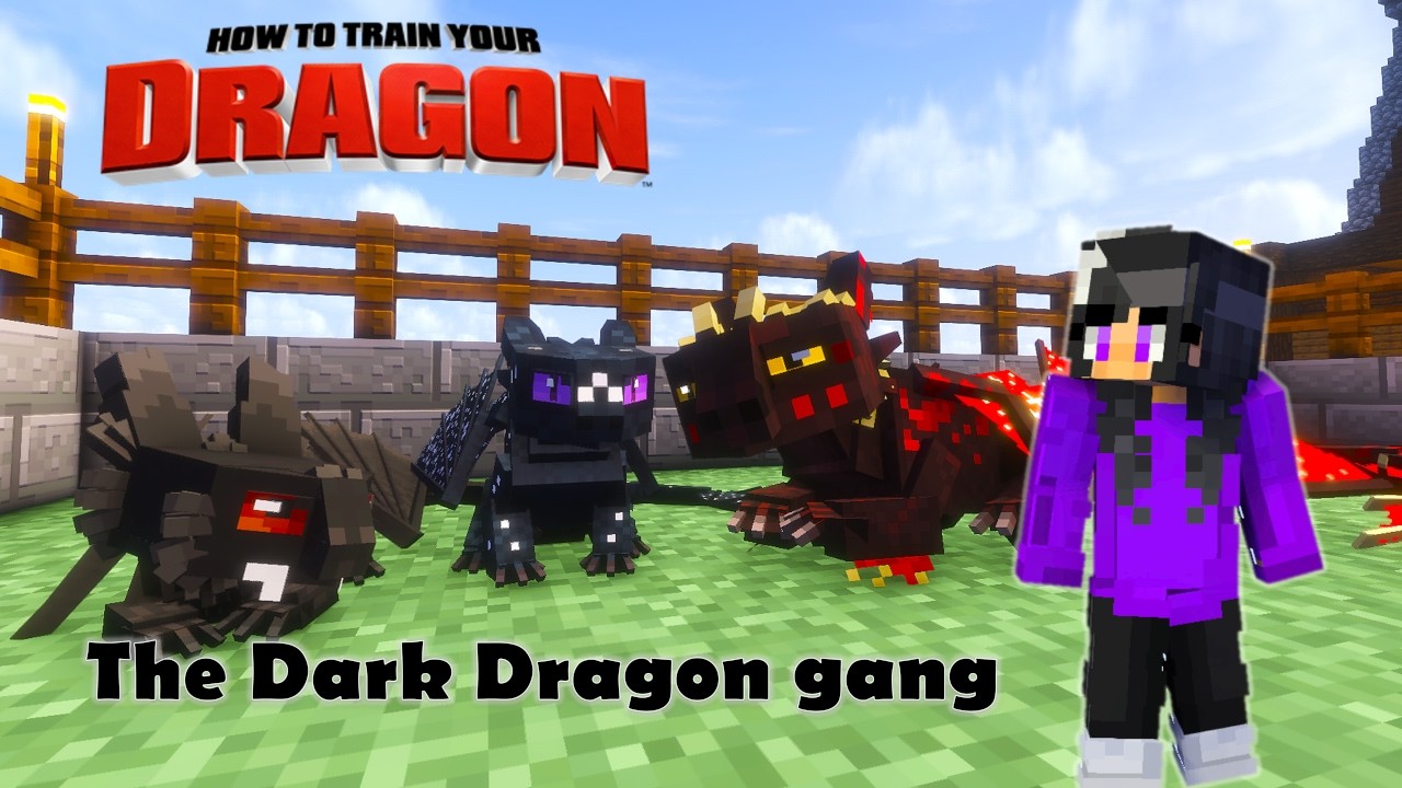 The DARK DRAGON Gang / How to Train Your Dragon, Babies ONLY