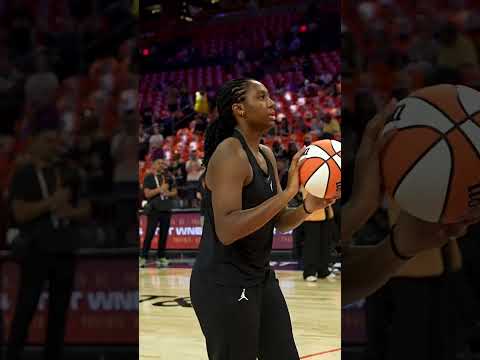 Aliyah Boston Warms Up Ahead of 2024 WNBA All-Star Game | Indiana Fever