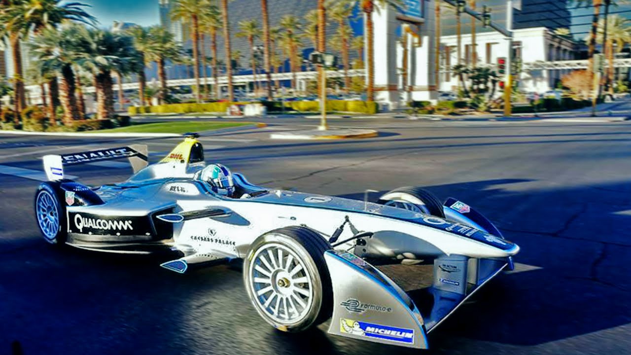 Formula E Car Makes First Public Appearance in Las Vegas - autoevolution