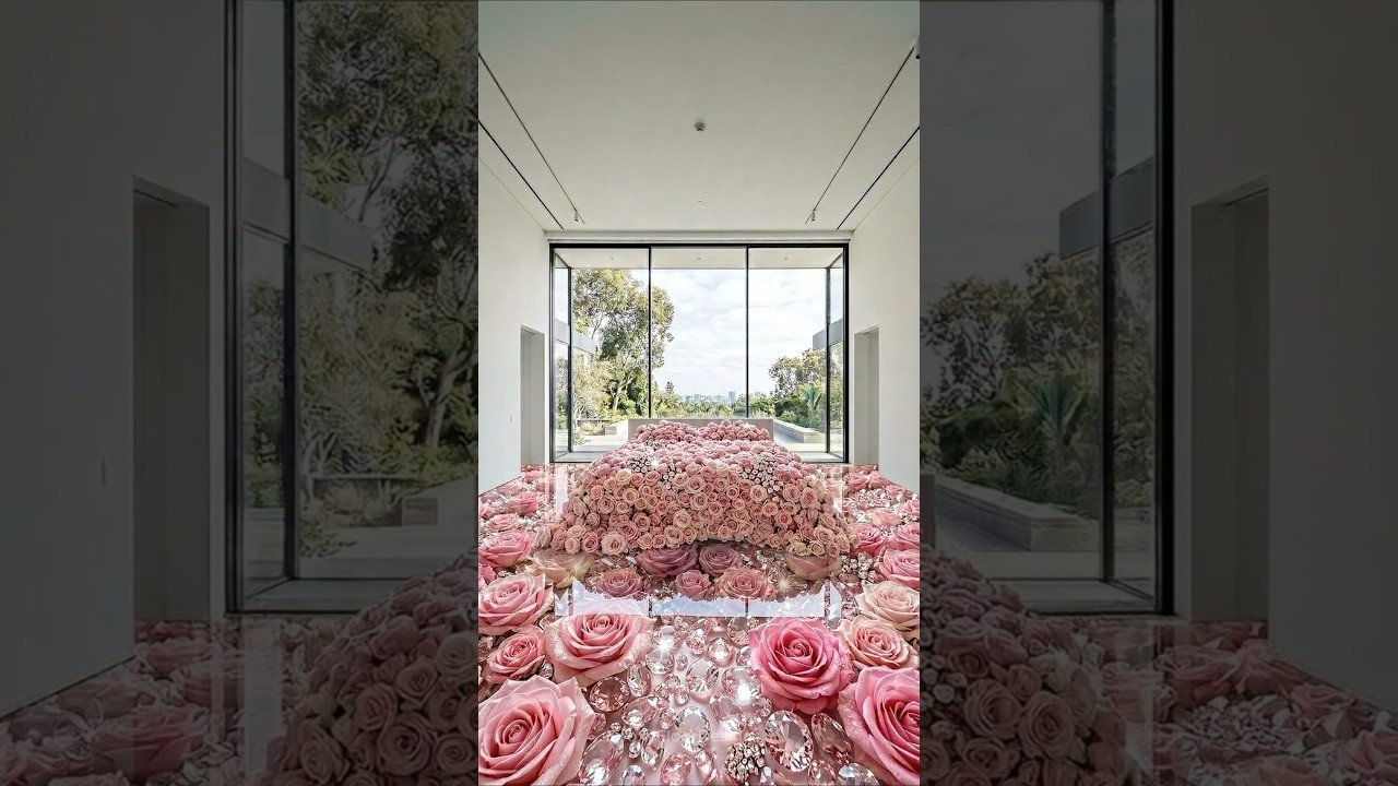 THIS FLOOR IS INSANE 😱 Pink Flower Floor
