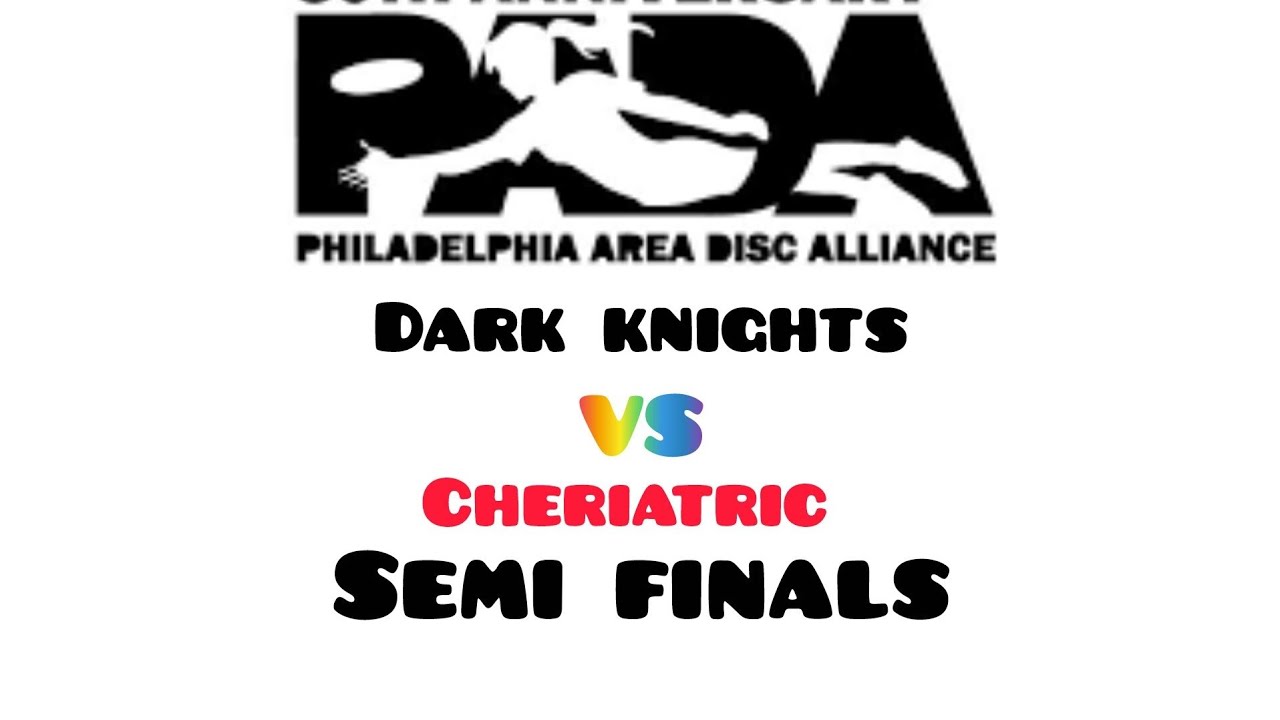 PADA 2025 South Jersey Spring league Semi Finals Dark knights vs Cheriatric 