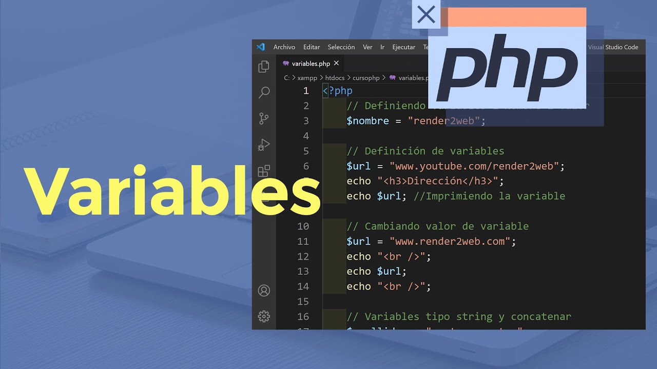 🆕 PHP Variables - php for beginners 2020 Video