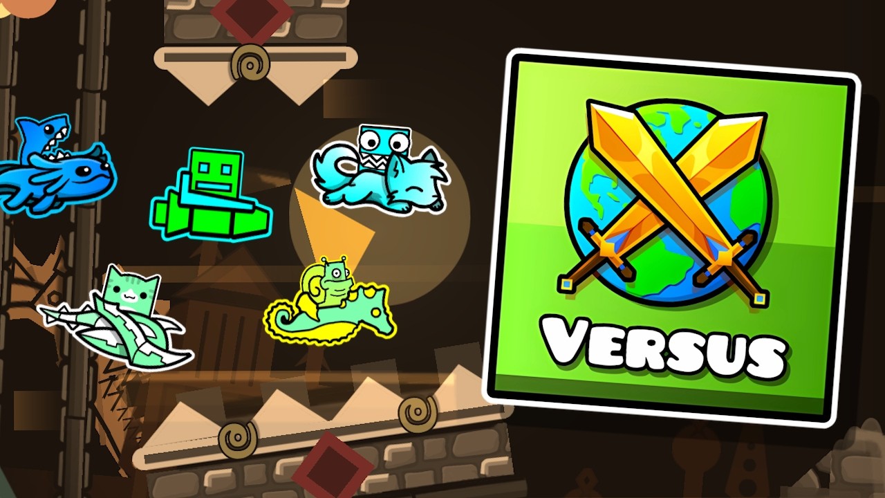 Geometry Dash 2.2 VERSUS MULTIPLAYER!