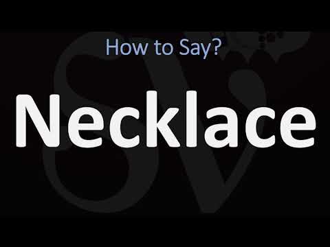 How to Pronounce Necklace? (CORRECTLY)