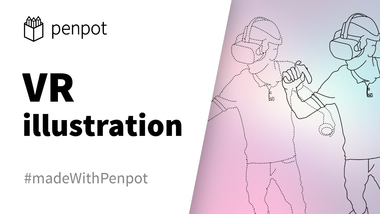 Vector line illustration - #MadeWithPenpot