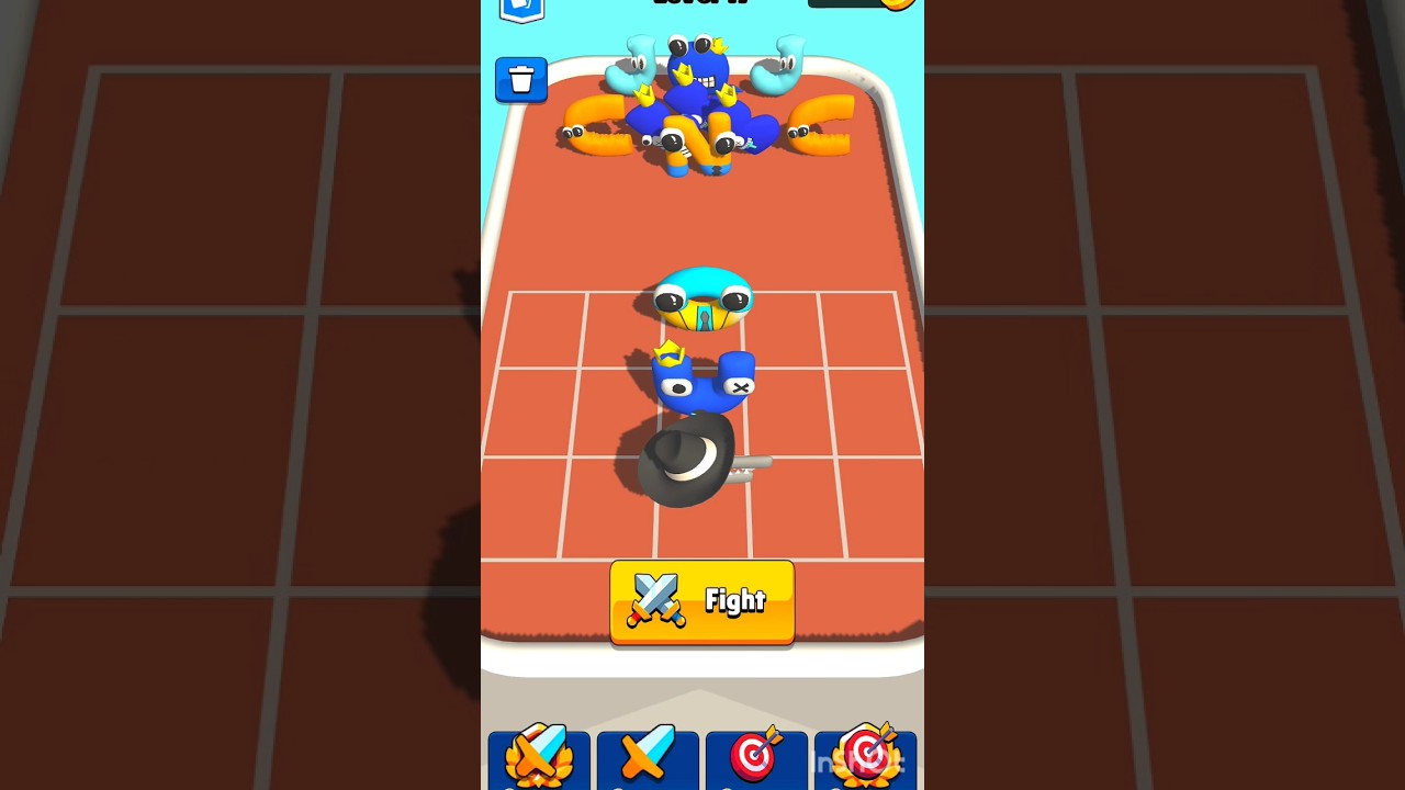 Merge Alphabet lore run💙🤍🖤 Level P40 O+F+U