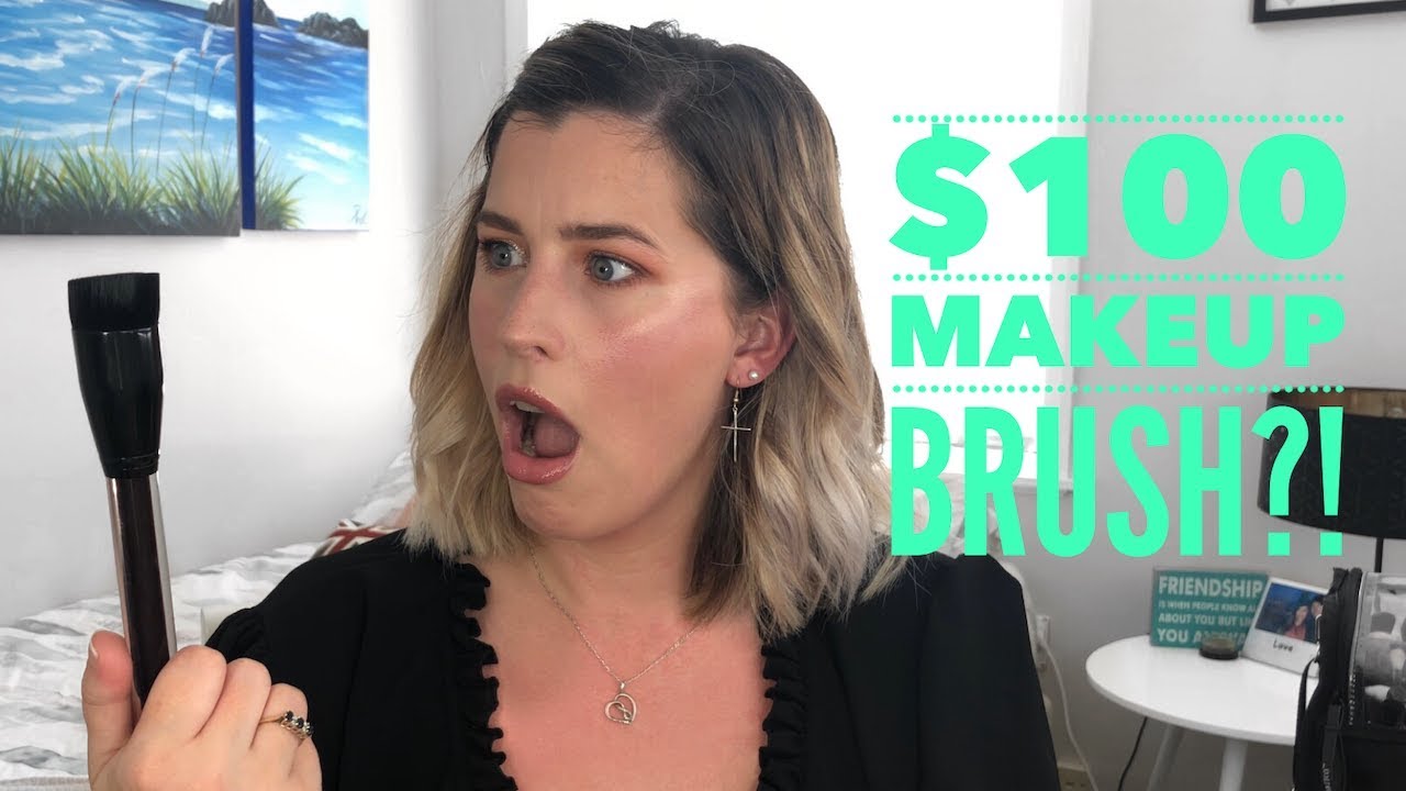$100 Makeup Brush? Kevyn Aucoin Angled Foundation Brush