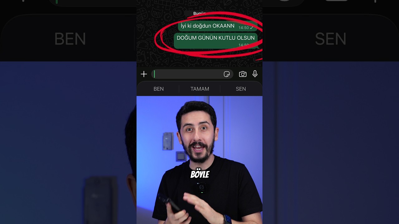 İYİ Kİ DOĞDUN MESAJINI BÖYLE GÖNDER ✅🤩