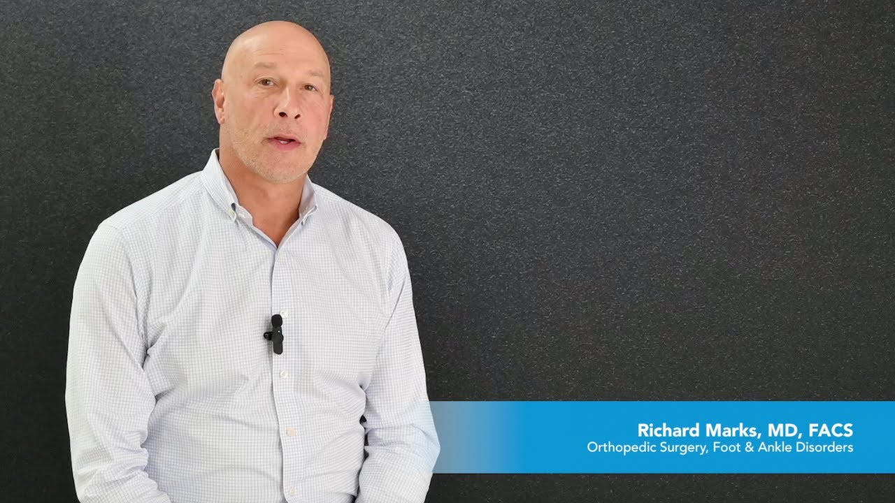 Foot and Ankle Disorders: Dr. Richard Marks