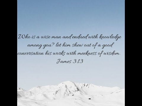 Godly Wisdom vs Demonic Wisdom #sermon James 3:13-18 | Unashamed of Jesus