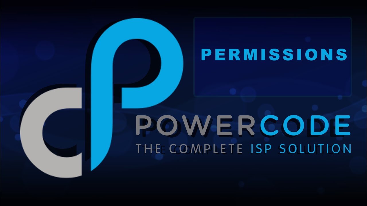 POWERCODE: Permissions