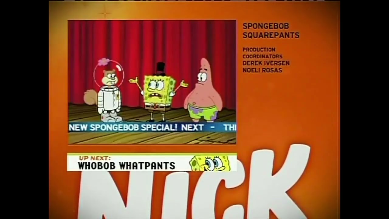 Nickelodeon Split Screen Credits (October 13, 2008) #3