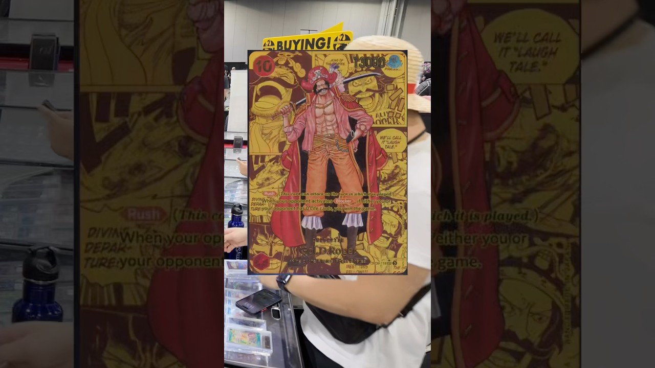 #OPTCG Gol D Roger Manga Grading Talk 💬———Would you crack a gold @beckettcollect 10?