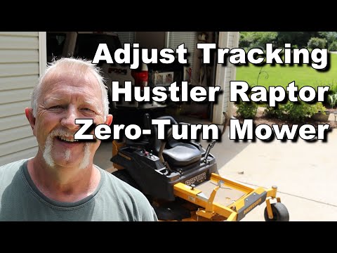 Adjust Steering Tracking Hustler Raptor Zero Turn