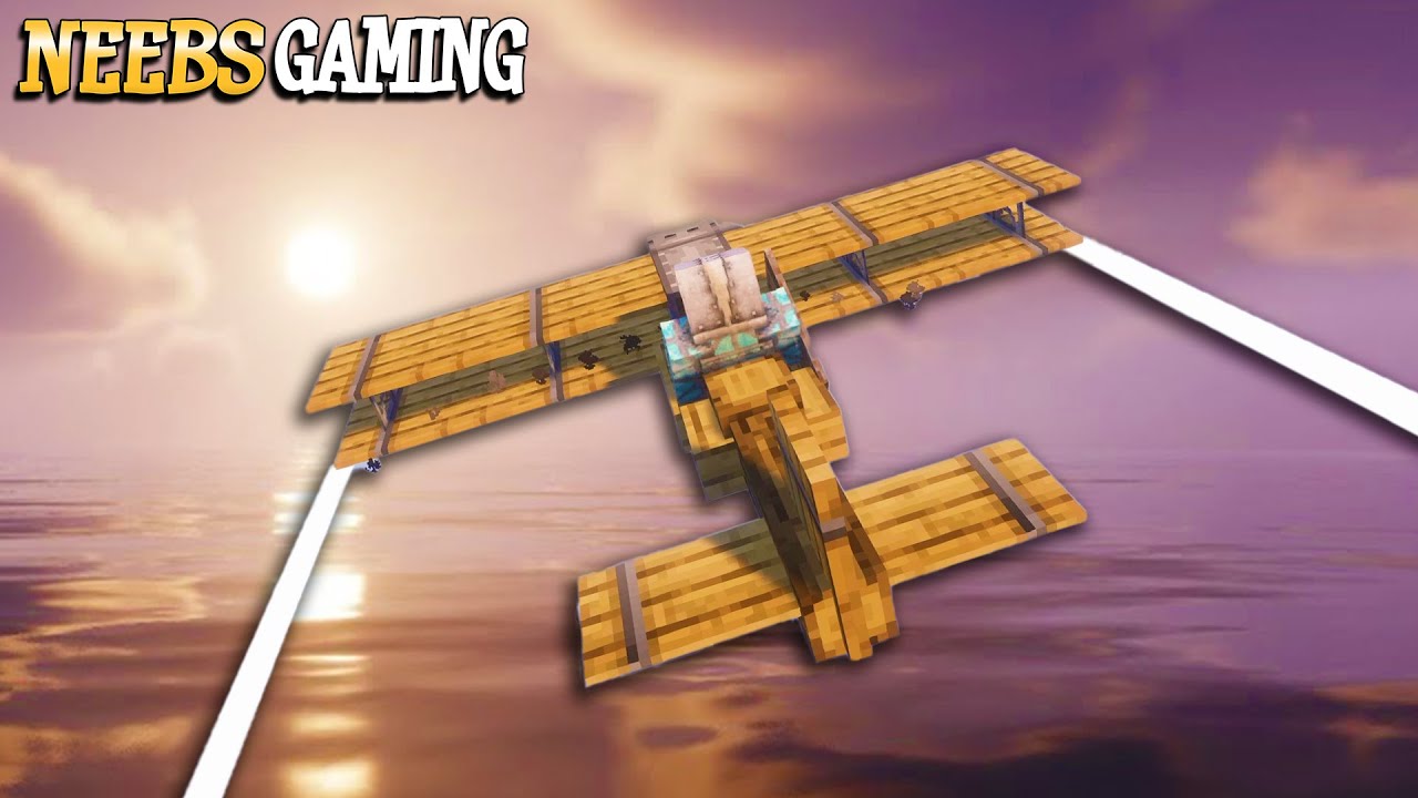 New Biplane Is Crazy - Modded Minecraft