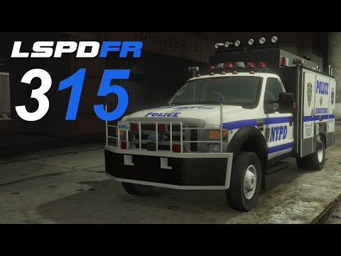GTA 5 LSPDFR SP #315 New York Police Department (Ford F-550)