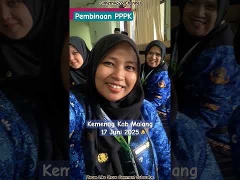 PPPK Guidance for the Ministry of Religion of Malang Regency, June 17, 2025. Discipline, Don't Vi...