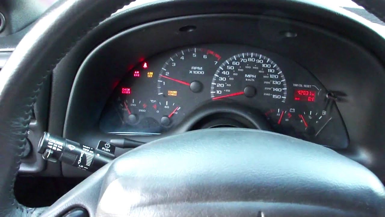 Cam/Heads 2001 Camaro SS interior start-up