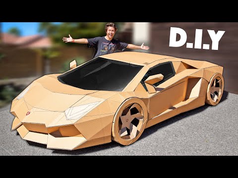 Cardborghini, the Cardboard Lamborghini Aventador, Sells for Real Car ...