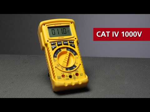 Digital Multimeter - Amprobe HD110C IP67 Heavy Duty Multimeter ...