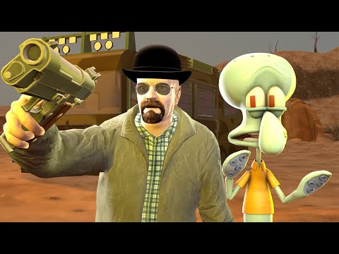 Squidward & Walter White Have to Cook!