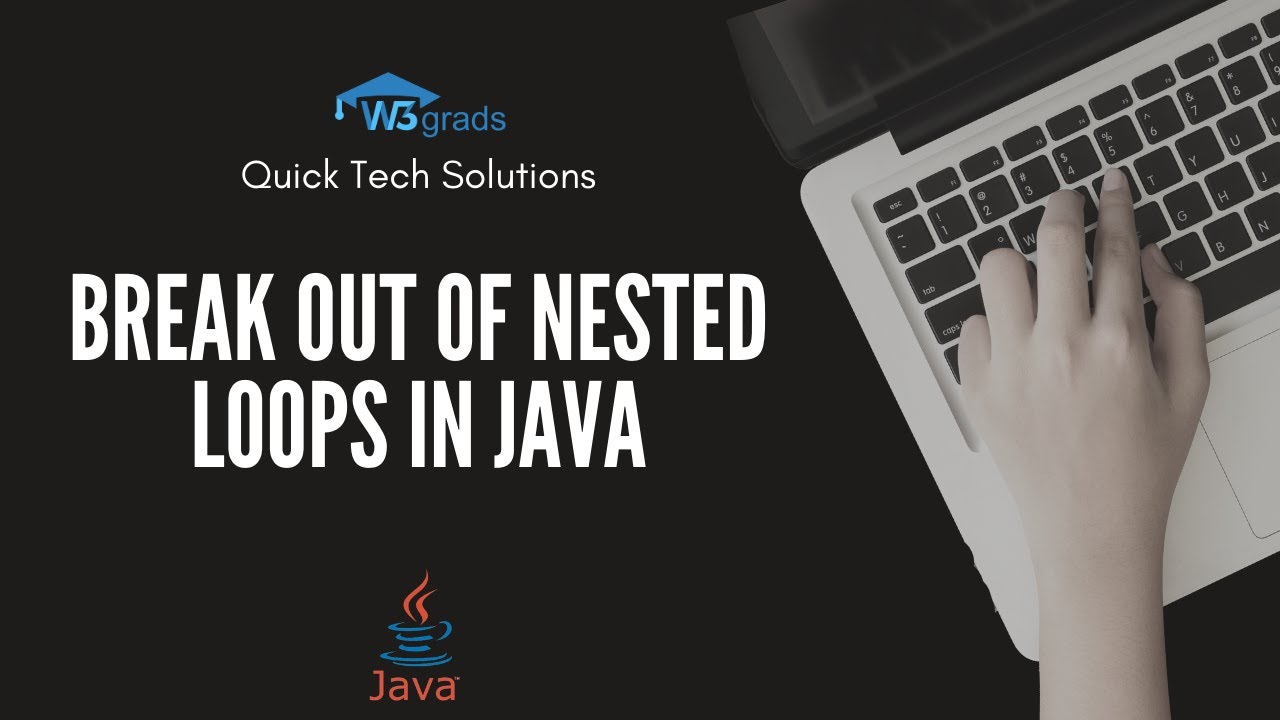 How to Break Out of Nested Loops in Java | Java Tutorial | Learn Java