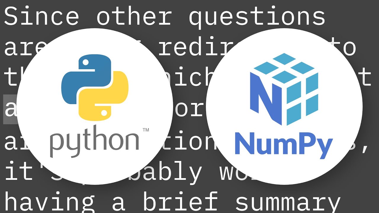 What is the difference between np.array() and np.asarray()?