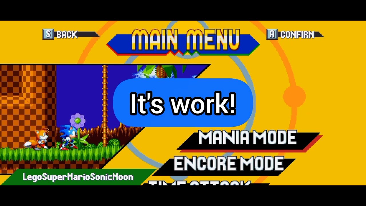 (OUTDATED) Custom username for Sonic Mania Plus Android Decompilation RSDKV5 MediaTek processor